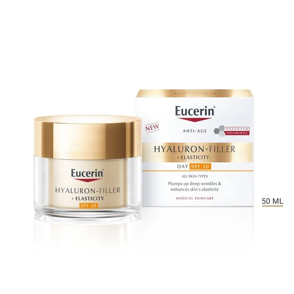 Krema za lice EUCERIN Hyaluron-Filler + Elasticity Dnevna krema SPF30, 50ml