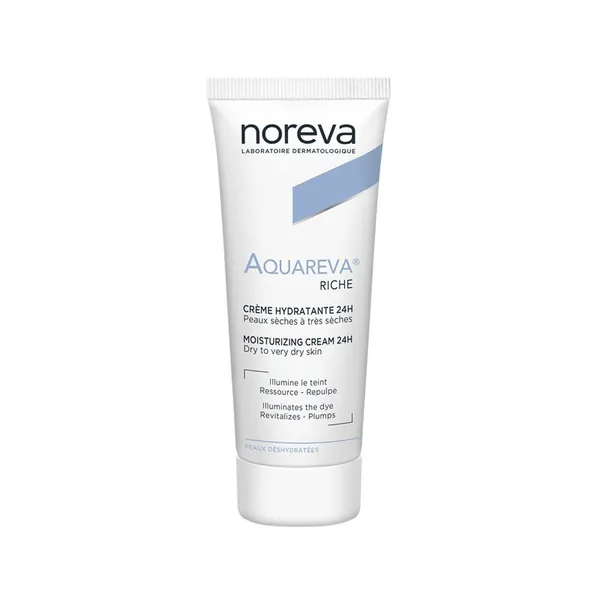 Krema za lice NOREVA Aqureva Bogata hidratantna krema, 40 ml
