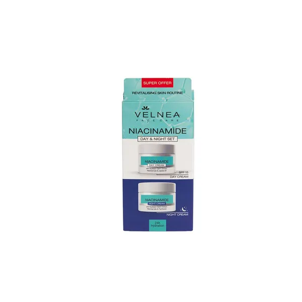 Krema za lice VELNEA Niacinamid set dnevna+noćna krema 2X50ml