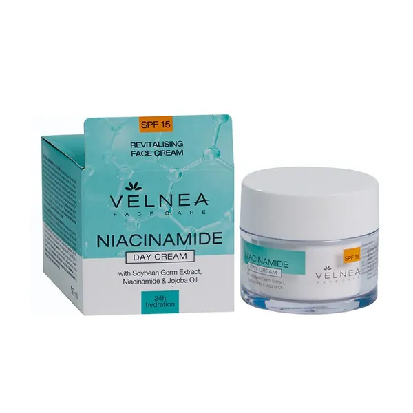 Krema za lice VELNEA dnevna sa niacinamidom spf15 50ml