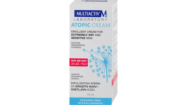 Krema za negu lica MULTIACTIV Atopic krema za suvu i osetljivu kožu 75ml