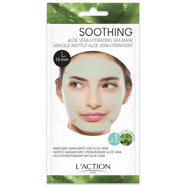 Maska za lice L'ACTION PARIS spa za hidrataciju lica aloe vera 16 g