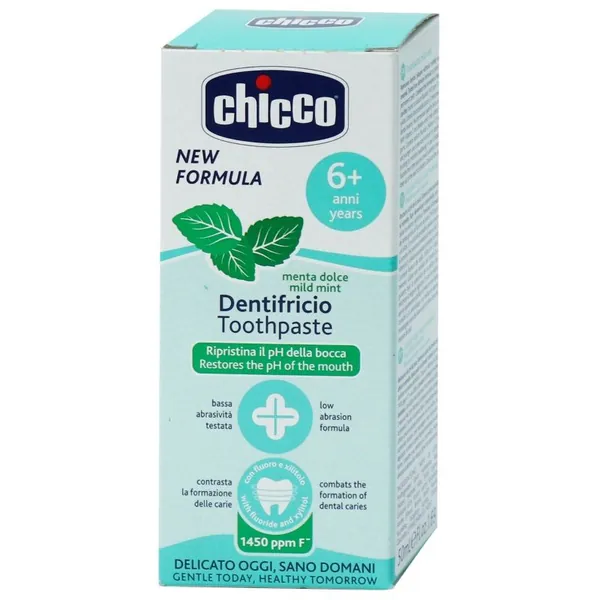 Pasta za zube CHICCO nana 6 god+, 50ml
