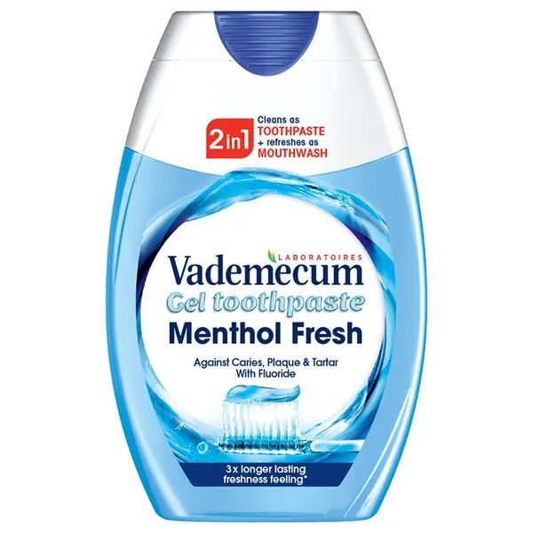 Pasta za zube VADEMECUM 2u1 Menthol Fresh 75ml