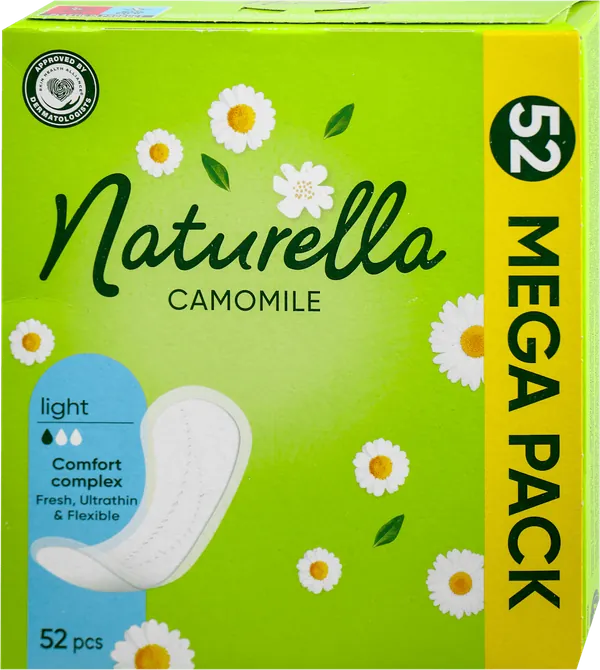 Higijenski ulošci NATURELLA normal camomile dnevni 52kom