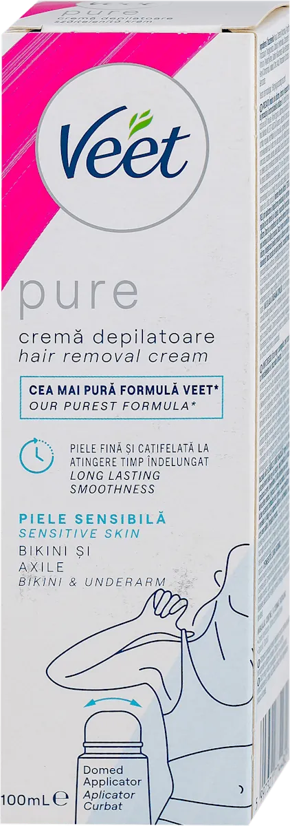 Krema za depilaciju VEET Pure bikini & ispod pazuha 100ml