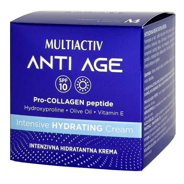 Krema za negu lica MULTIACTIV Anti age intenzivna hidratantna krema 50ml