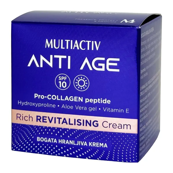 Krema za negu lica MULTIACTIV Hranljiva anti age krema 50ml