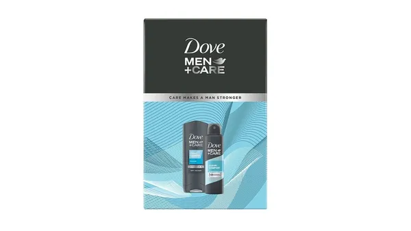 Setovi za negu tela DOVE MEN set clean comfort (gel za tuširanje i dezodorans)