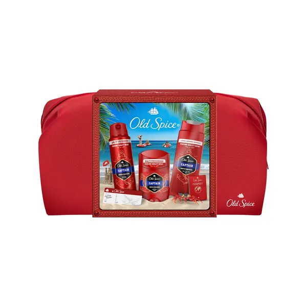 Setovi za negu tela OLD SPICE Captain (gel za tuširanje, dezodorans i stik)