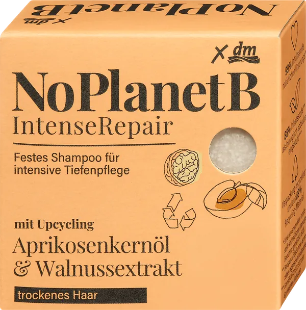Šampon za kosu NO PLANET B čvrsti Intense repair 75g