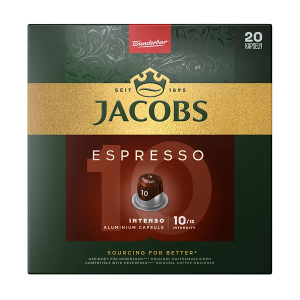 Kapsule za kafu JACOBS Espresso 10 XXL 20kom