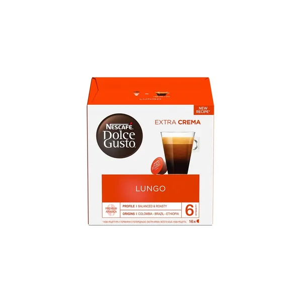 Kapsule za kafu NESCAFE DOLCE GUSTO Cafe lungo 112g