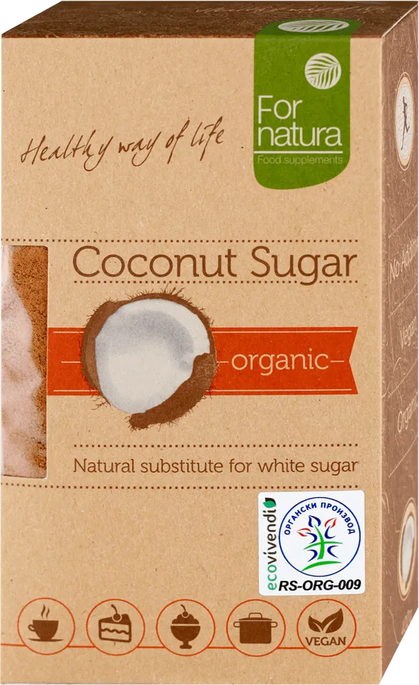 Šećer kokosov FORNATURA organic 400g
