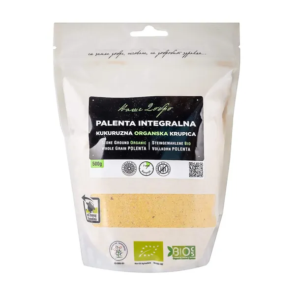 Palenta kukuruzna NAŠE DOBRO integralna organ.500g