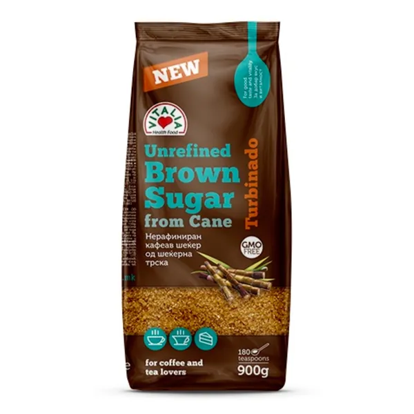 Smedji šećer VITALIA nerafinirani Turbinado 900gr