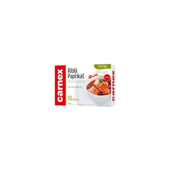 Gotova jela CARNEX Riblji paprikaš 400g