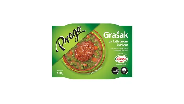 Gotova jela NEOPLANTA Prego grašak sa faširanom šniclom 400g
