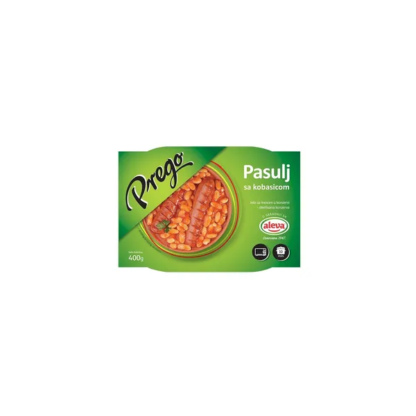 Gotova jela NEOPLANTA Prego pasulj sa kobasicom 400g