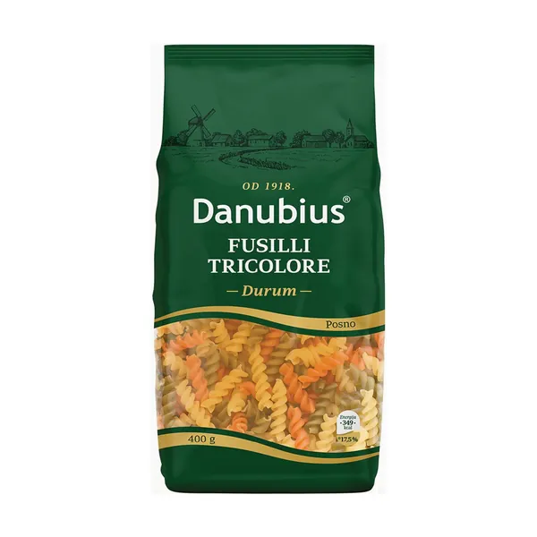 Fusilli DURUM Tricolori 400g