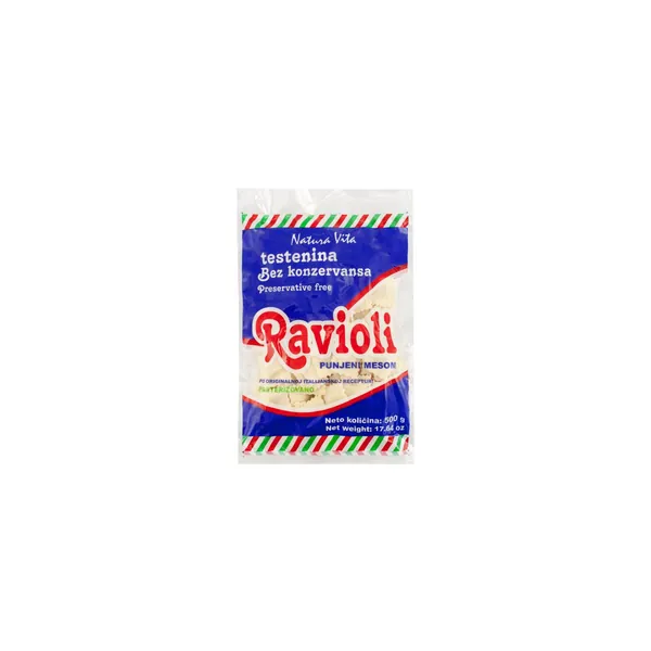 Ravioli NATURA VITA sa mesom 500g