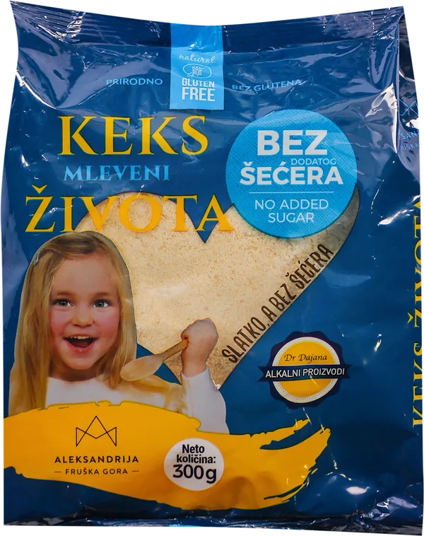 ALEKSANDRIJA keks života mleveni 300g