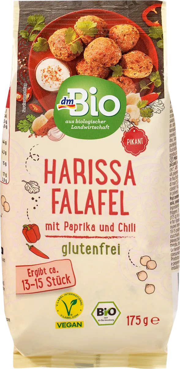 Smeša za falafel DM BIO paprika i čili 175g