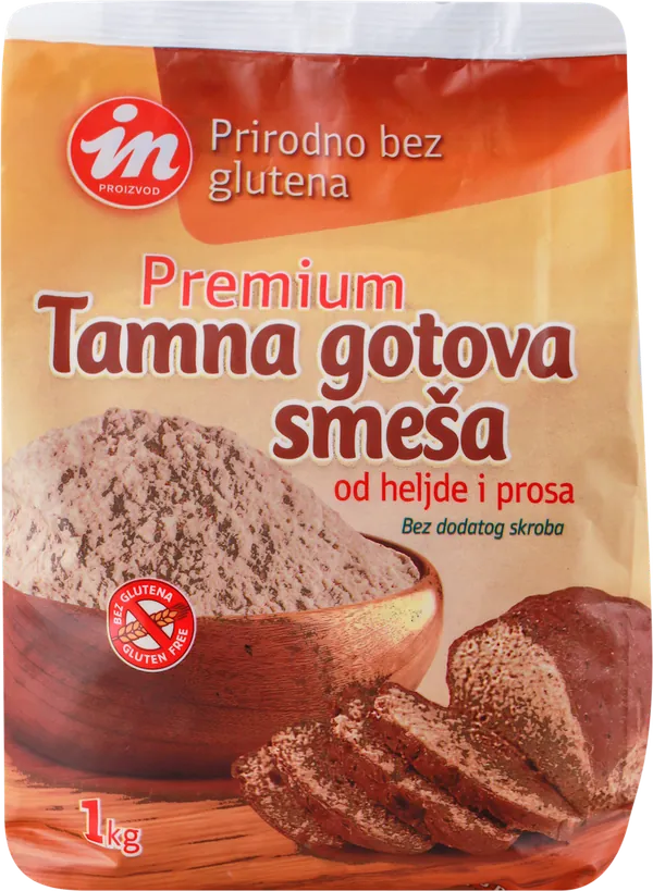 Tamna mešavina ALEKSANDRIJA bez glutena 1kg