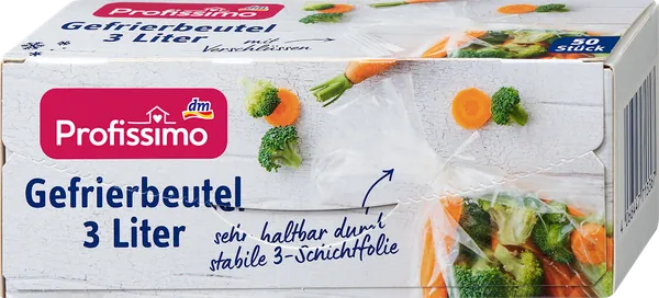 Kese za zamrzivač PROFISSIMO 3l 50kom