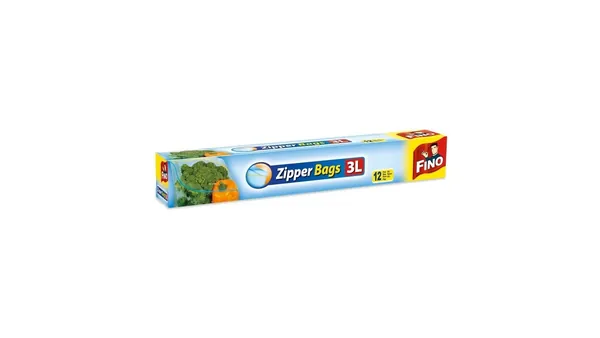 Kese za zamrzivač FINO zipper 3l 12kom