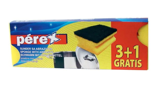 Sundjer PEREX abrazivni 3+1kom
