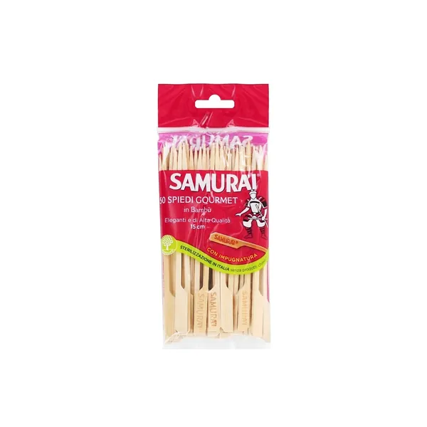 Štapići za ražnjiće od bambusa SAMURAI 15cm 50kom