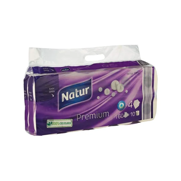 Toalet papir NATUR premium 4sloja 10kom