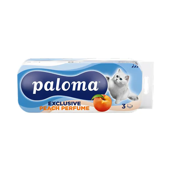 Toalet papir PALOMA exclusive breskva 3sloja 10kom