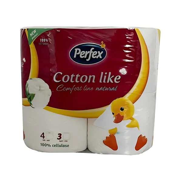 Toalet papir PERFEX cotton comfort line 3sloja 4kom