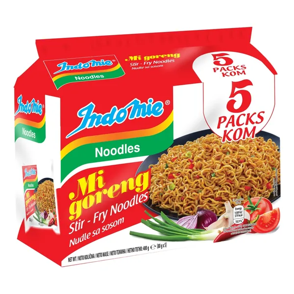 Inst. supe sa nudl. INDOMIE špagete Mi Goreng 5/1