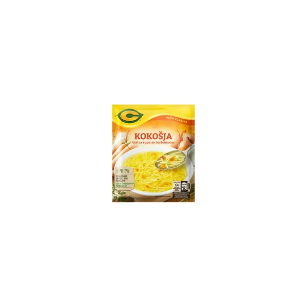 Kokošija supa C bistra 58g