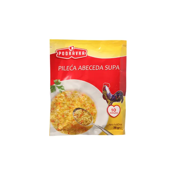 Pileća supa PODRAVKA abeceda 38g