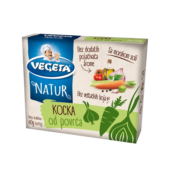 Povrtna kocka VEGETA Natur 60g