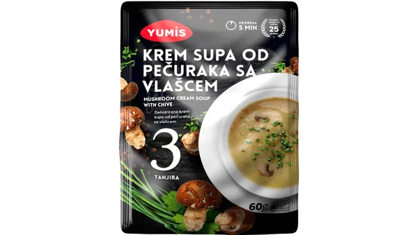 Supa od pečuraka sa vlašcem YUMIS krem 60g