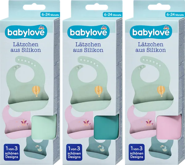 BABYLOVE Silikonska portikla za bebe 1kom (više vrsta)