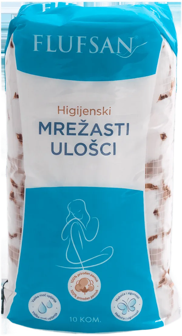 Higijenski mrežasti ulošci FLUFSAN 10kom