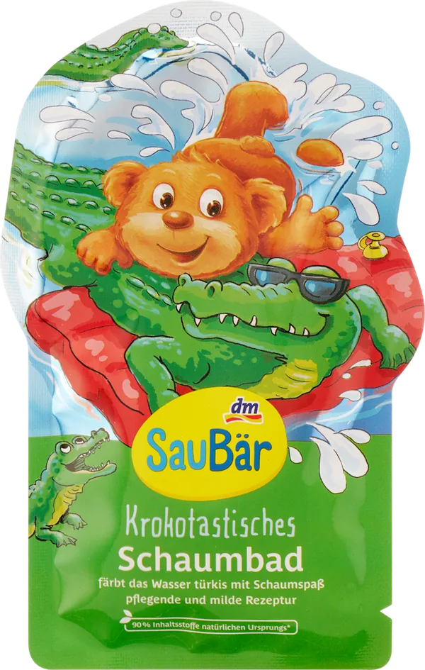 Kupka SAUBAR penušava Krokodil 40ml