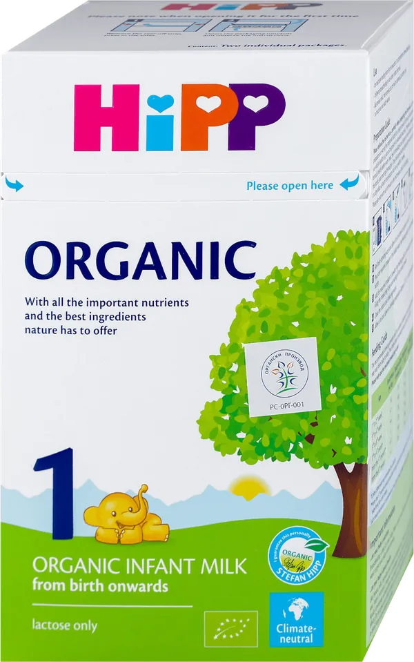 Mleko za bebe HIPP 1 Organic početno mleko za odojčad 800g