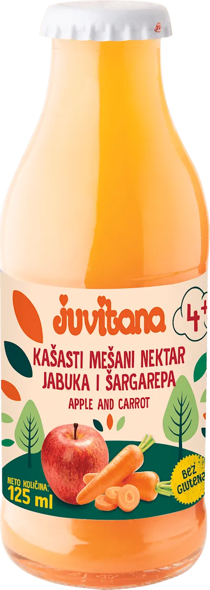 Sokić JUVITANA od jabuke i šargarepe 130g
