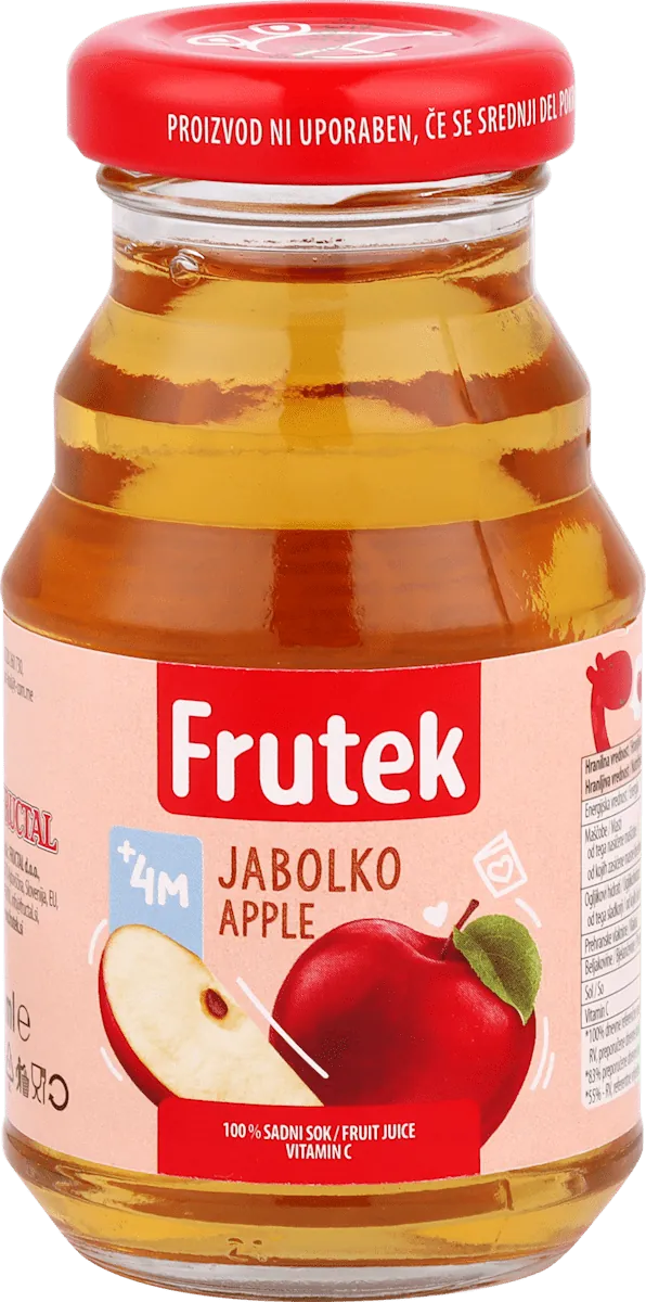 Sokovi za decu FRUTEK sok od jabuke 125 ml