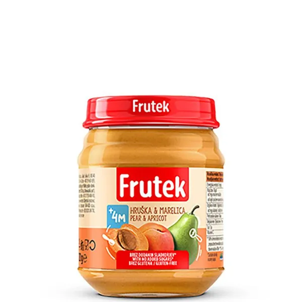 Kašice FRUTEK kašica od kajsije i kruške 120 gr