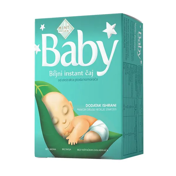 Čaj za bebe MINTMEDIC Baby instant sa komoračem A5x5g