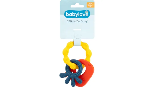 BABYLOVE silikonski prsten za zube 1kom