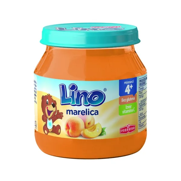 Kašice LINO voćna kašica kajsija 130g